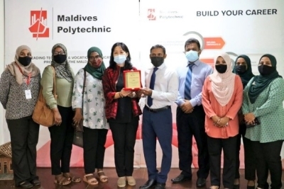 Digitalization Equipment handed over to Support Maldives Polytechnic’s ...