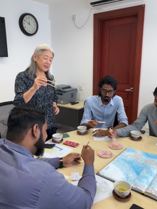 Participants of JENESYS2023 Phase 1 pays a courtesy call on Ambassador ...